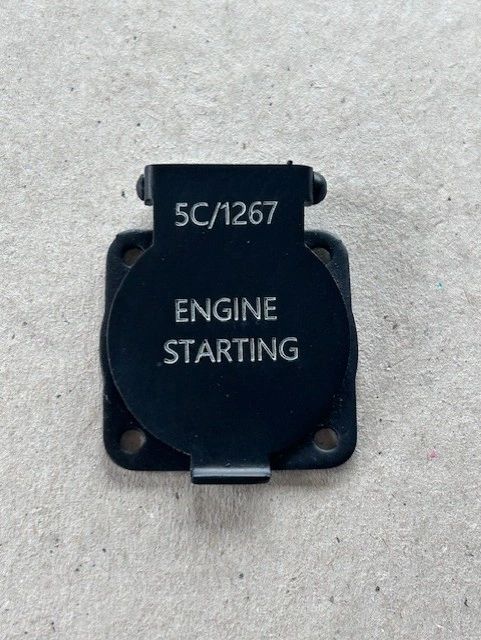 WWII Starter Button covers 5C/1267