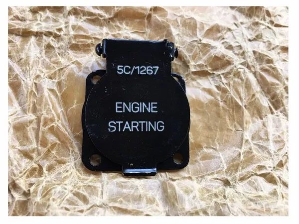 RAF Starter Button cover 5C/1267