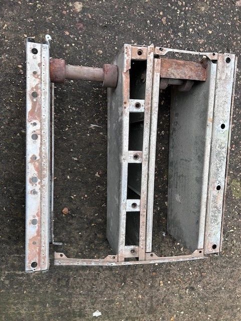 WWII Spitfire Ammo box. Original