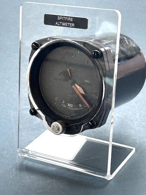 WWII Spitfire gift. Original Altimeter. Mounted gift