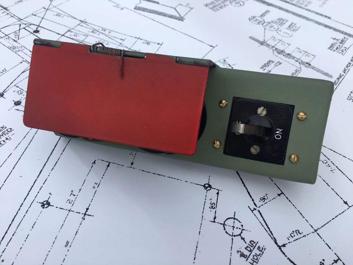 Spitfire Hurricane IFF self destruct mounting bracket unit
