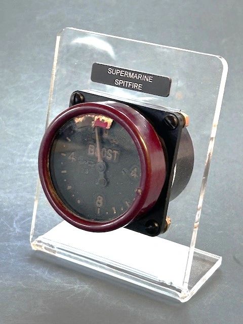 WWII Spitfire Original Boost Gauge +8. Gift
