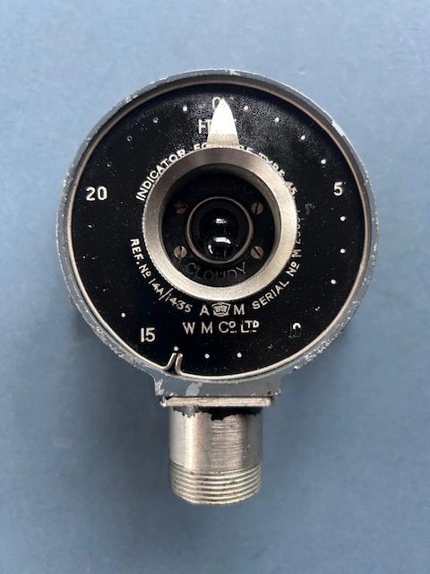 WWII Spitfire Gun Camera Footage Indicator G45 system