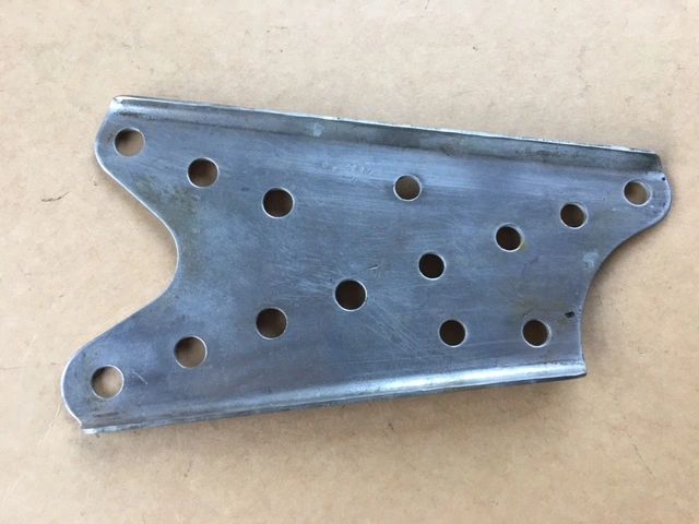 WWII Typhoon Airframe plates. Joint E