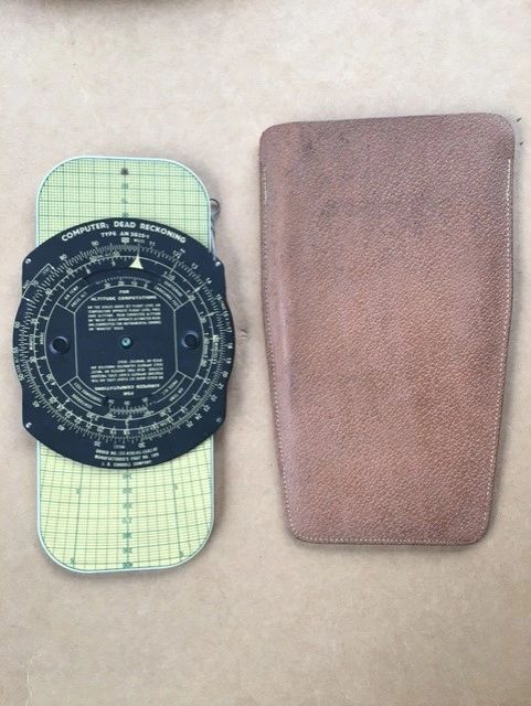 WWII Dead Reckoning Flight Computer. Type AN-5835-1. Dated 1945. USAAF