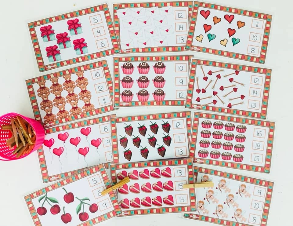 Dénombrement Saint-Valentin