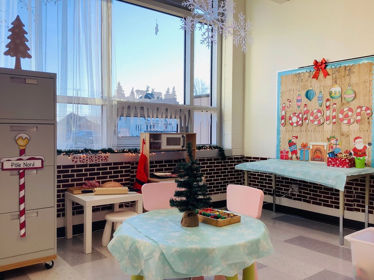 Coin symbolique Noël - Pôle Nord