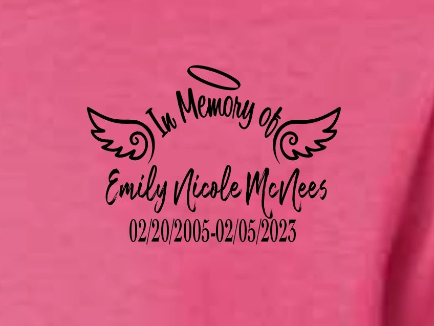 Emily Nicole McNees Memorial