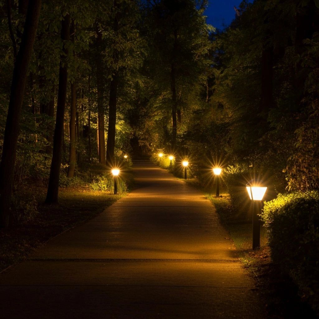 Dramatic Outdoor Lighting