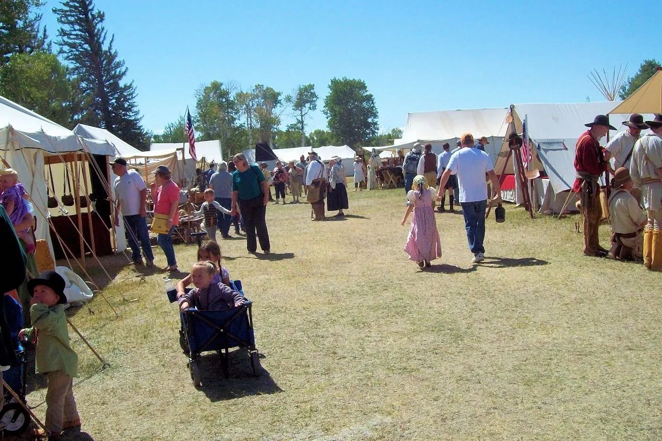 Mountain Man Rendezvous Map