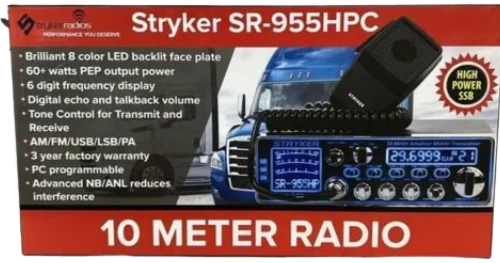 Stryker SR-955HPC Version 2 AM/FM/SSB 10 Meter Radio
