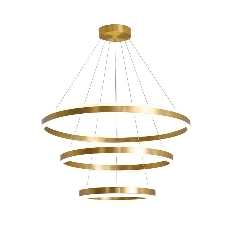 Circa 32” Modern 3 Tier Round LED Chandelier