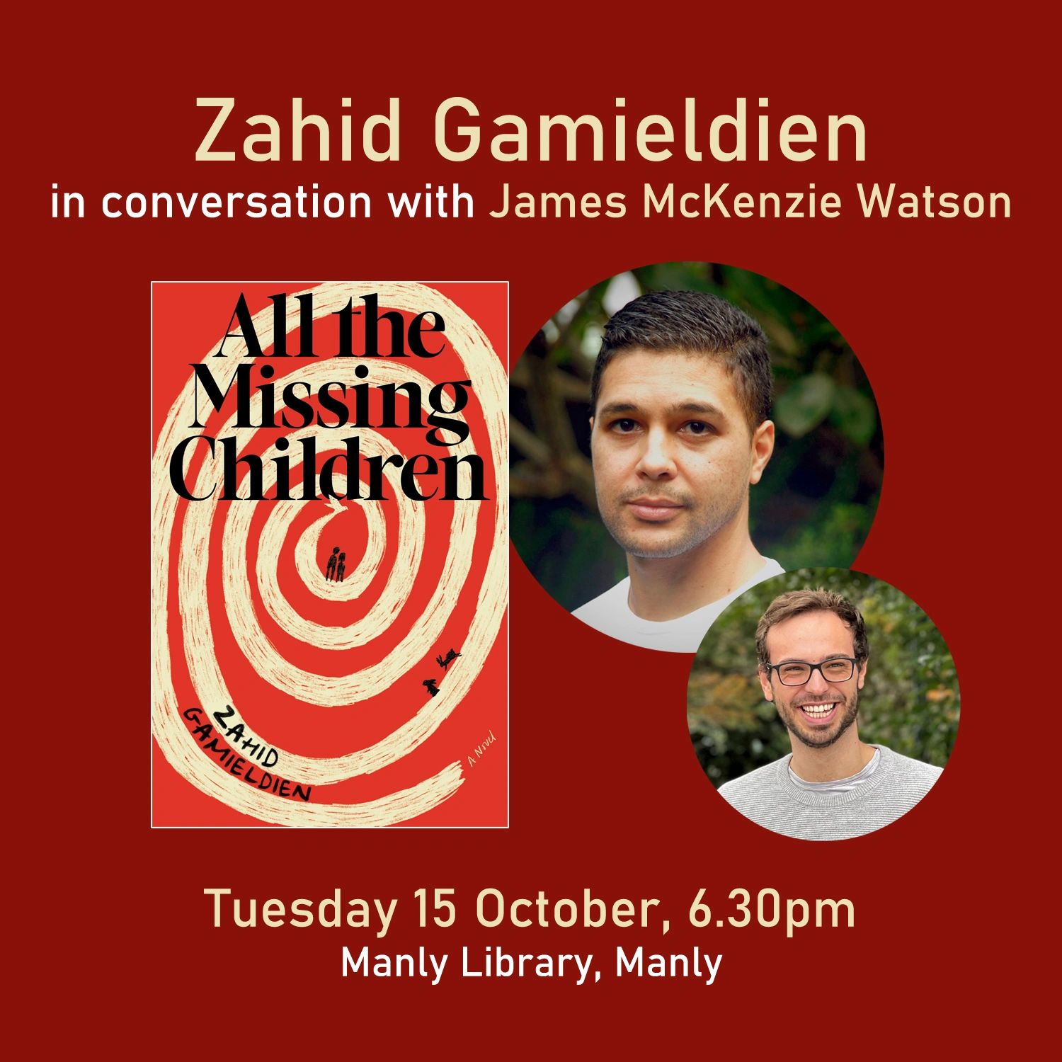 In conversation with Zahid Gamieldien