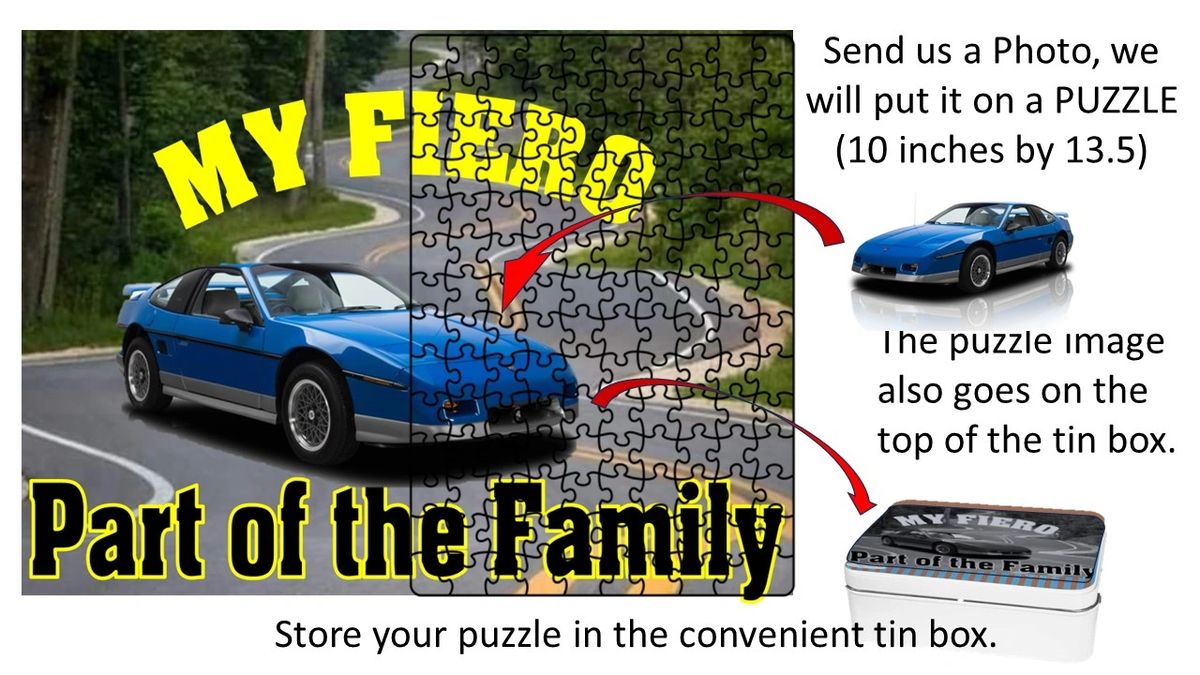NIFE Puzzle Add Your Fiero to a Puzzle