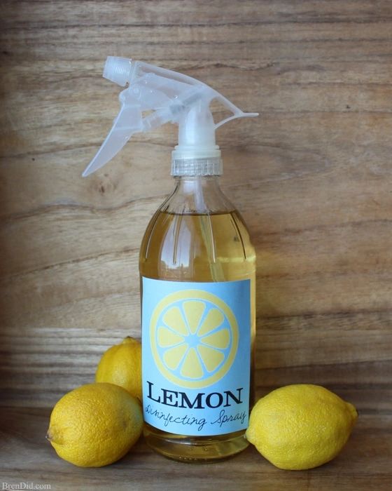 LEMON INFUSED DISINFECTANT SPRAY CLEANER
