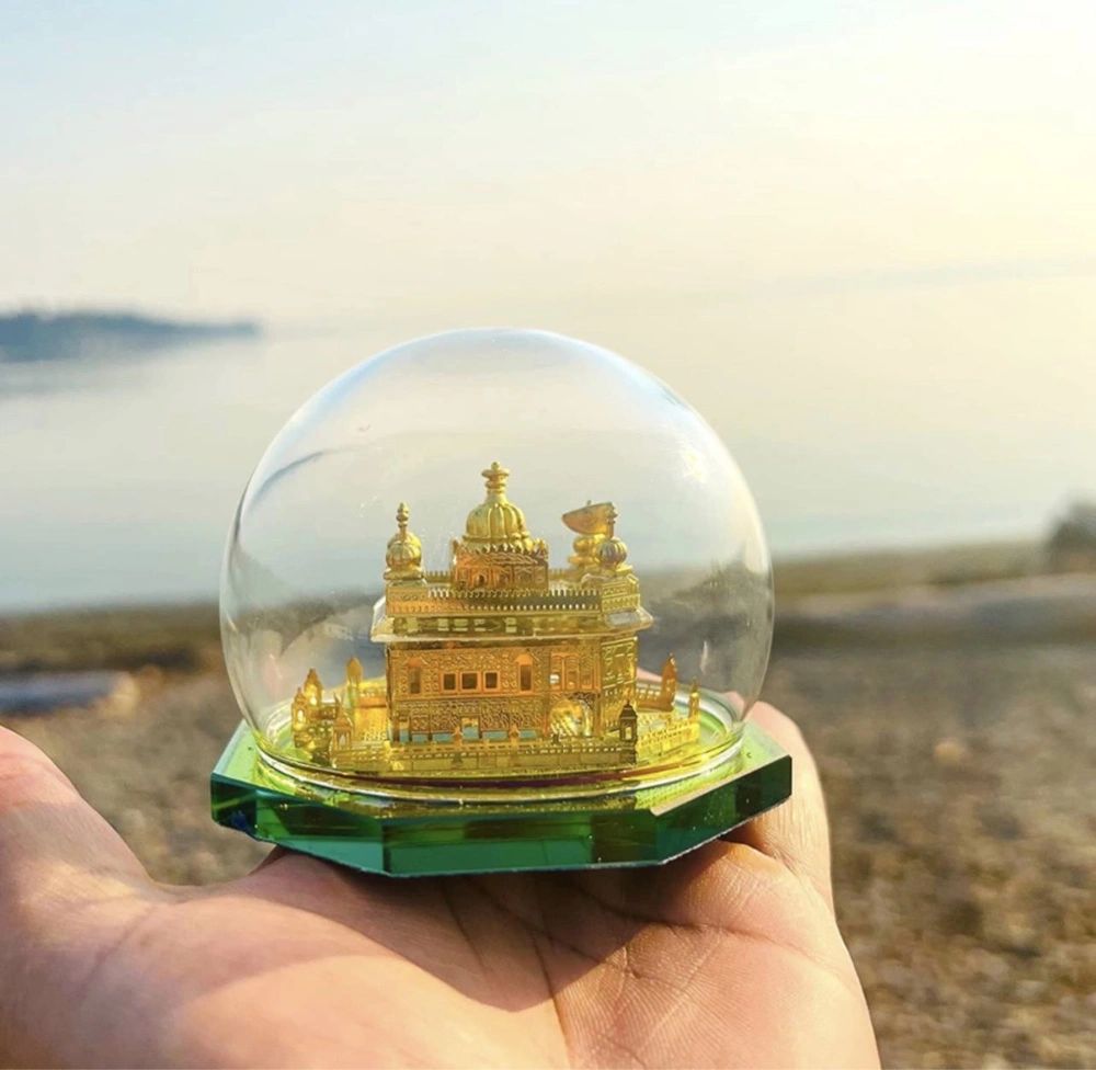 24 Karat Gold Plated Golden Temple Dome