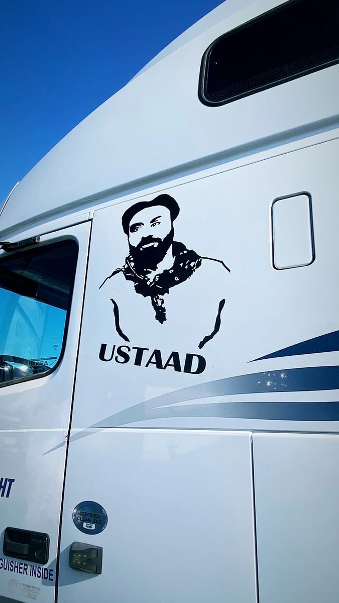 Singer Fan Truck Decals