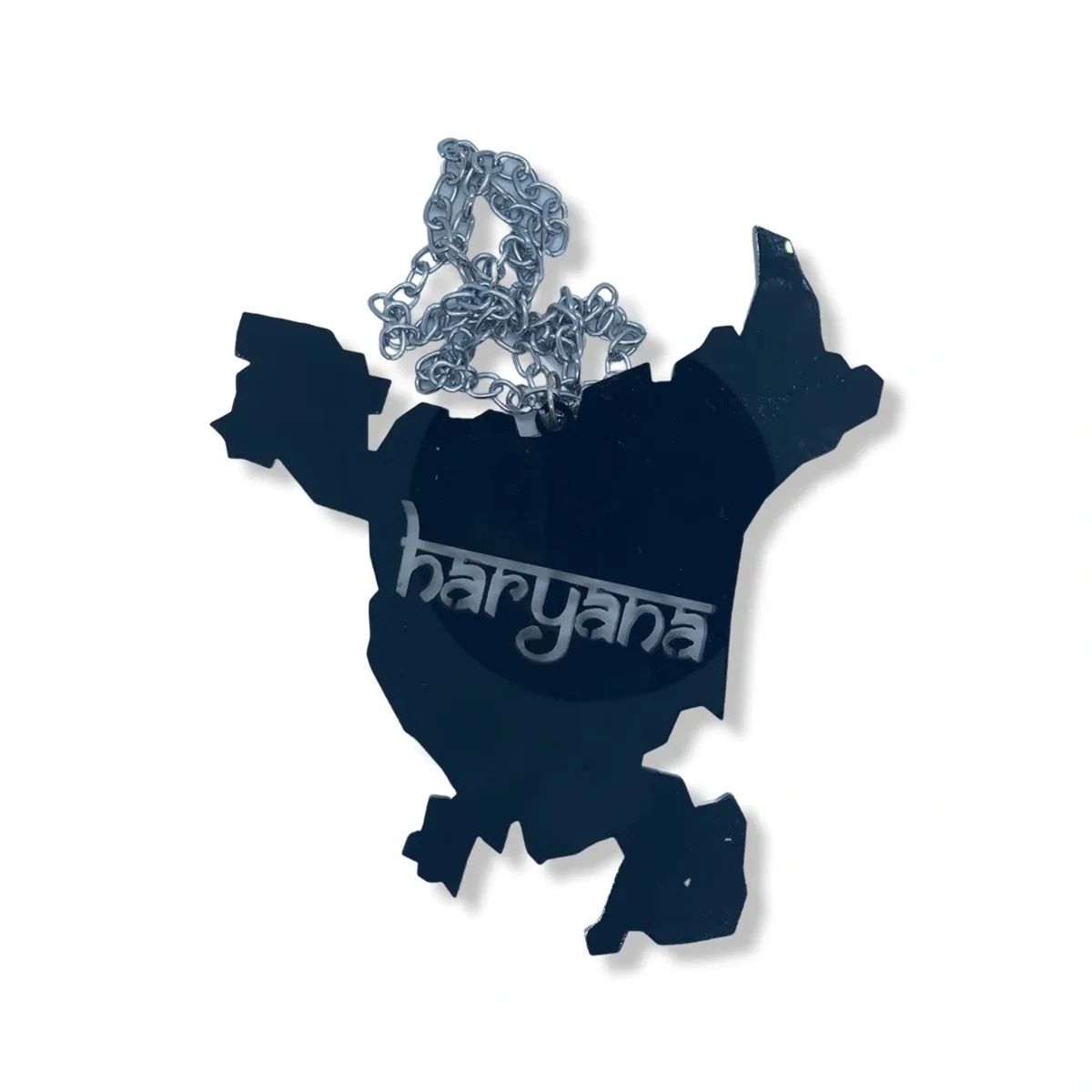 Custom Haryana Map Car Hanging