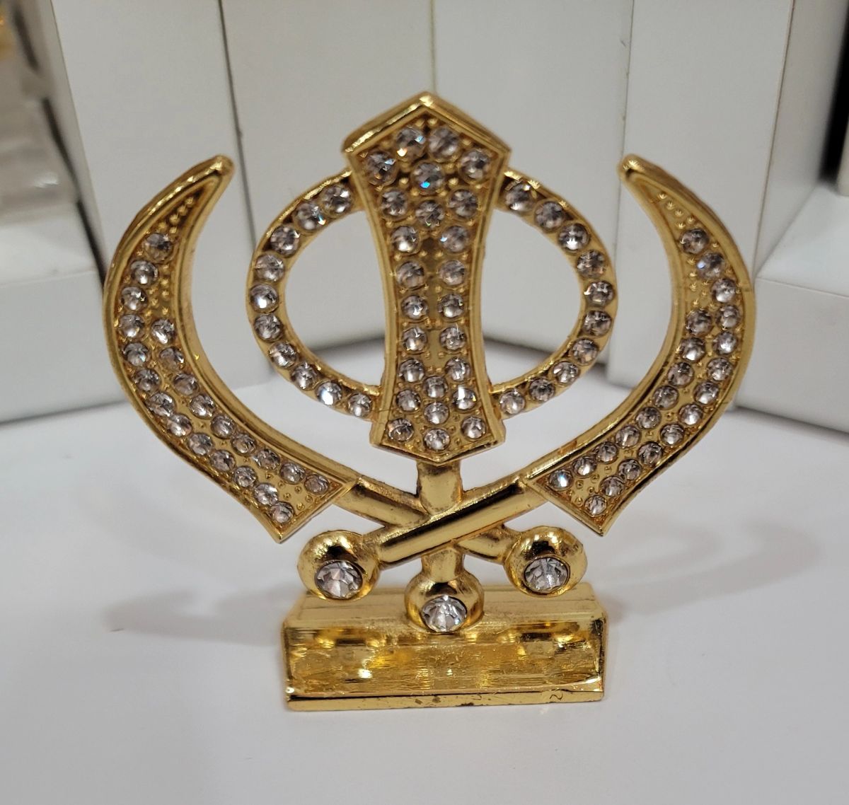 Stone Khanda & Ek Onkar for Dashboard
