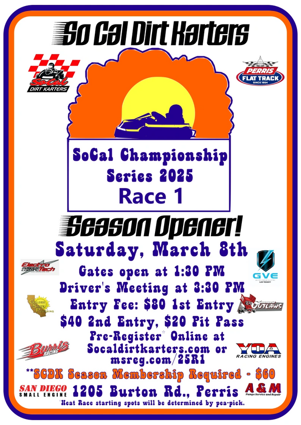 Experience the Thrill of Speedway Dirt Karting at So Cal Dirt Karters