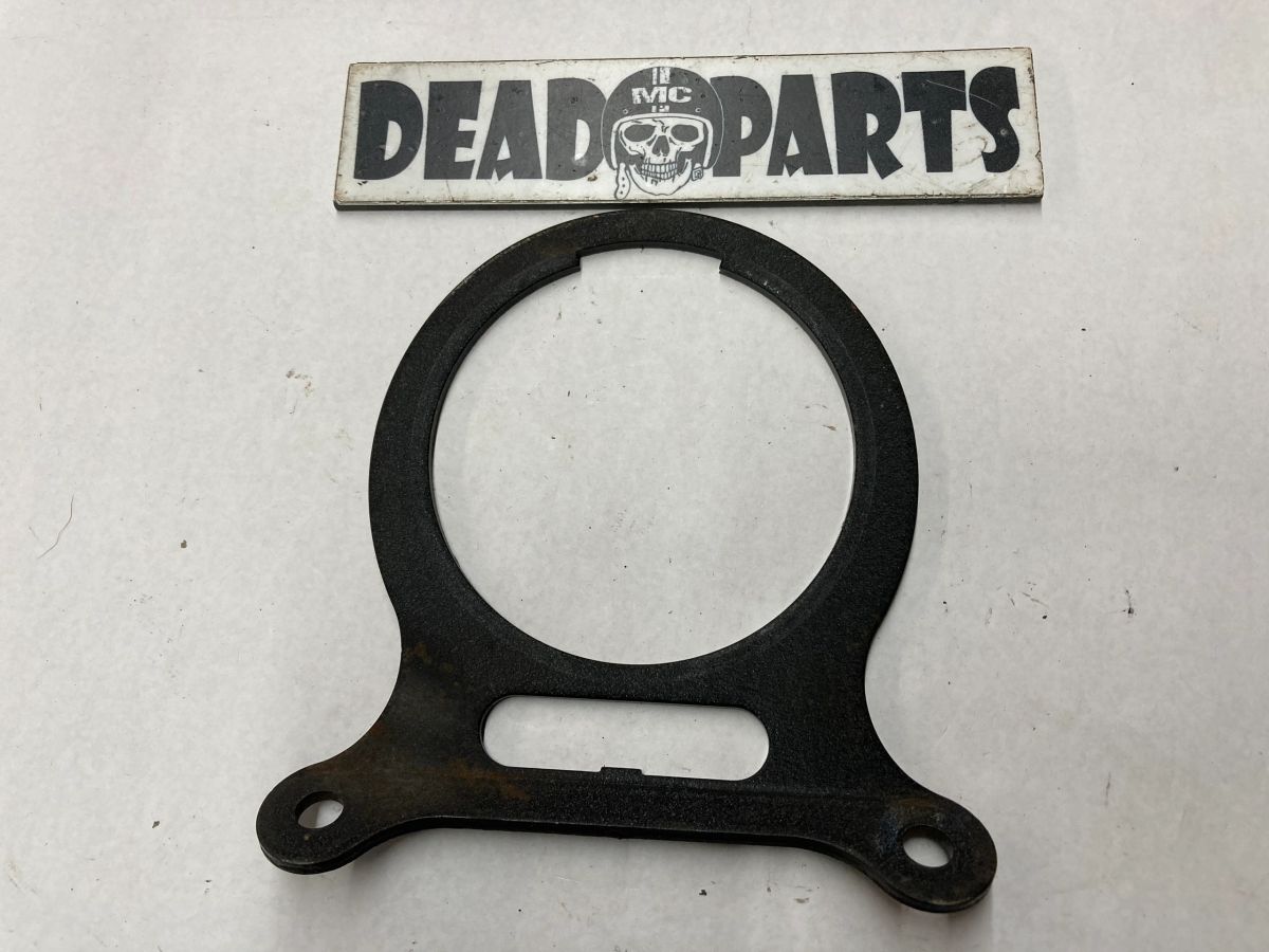 Harley speedometer tachometer black handlebar gauge mount mounting bracket
