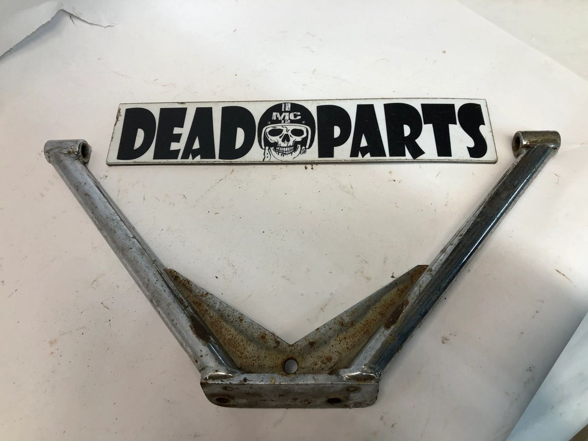 Harley panhead knucklehead shovelhead rigid frame rear passenger ...