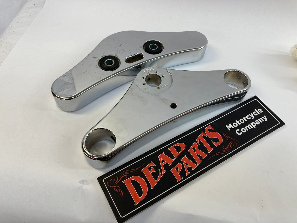 Harley Redneck Engineering 41mm Wideglide 5 degree rake front fork ...