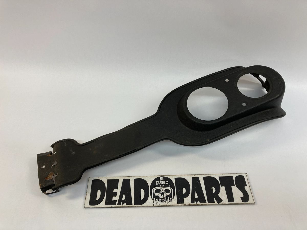 Harley dyna black wrinkle fxd gas fuel tank dash console trim