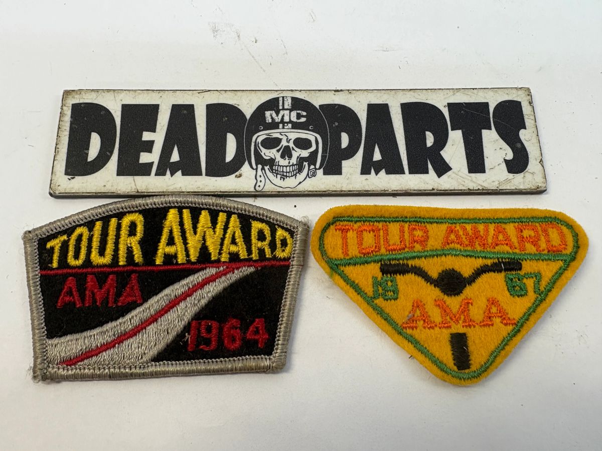 Harley AMA 1964 1967 Tour Award collectible rider patch patches