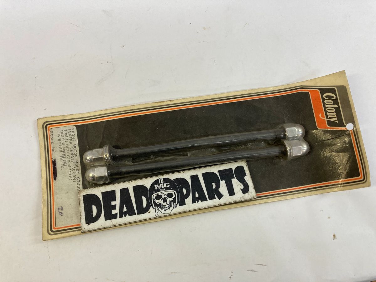 Harley Colony Ironhead Sportster forward control motor mount bolts studs