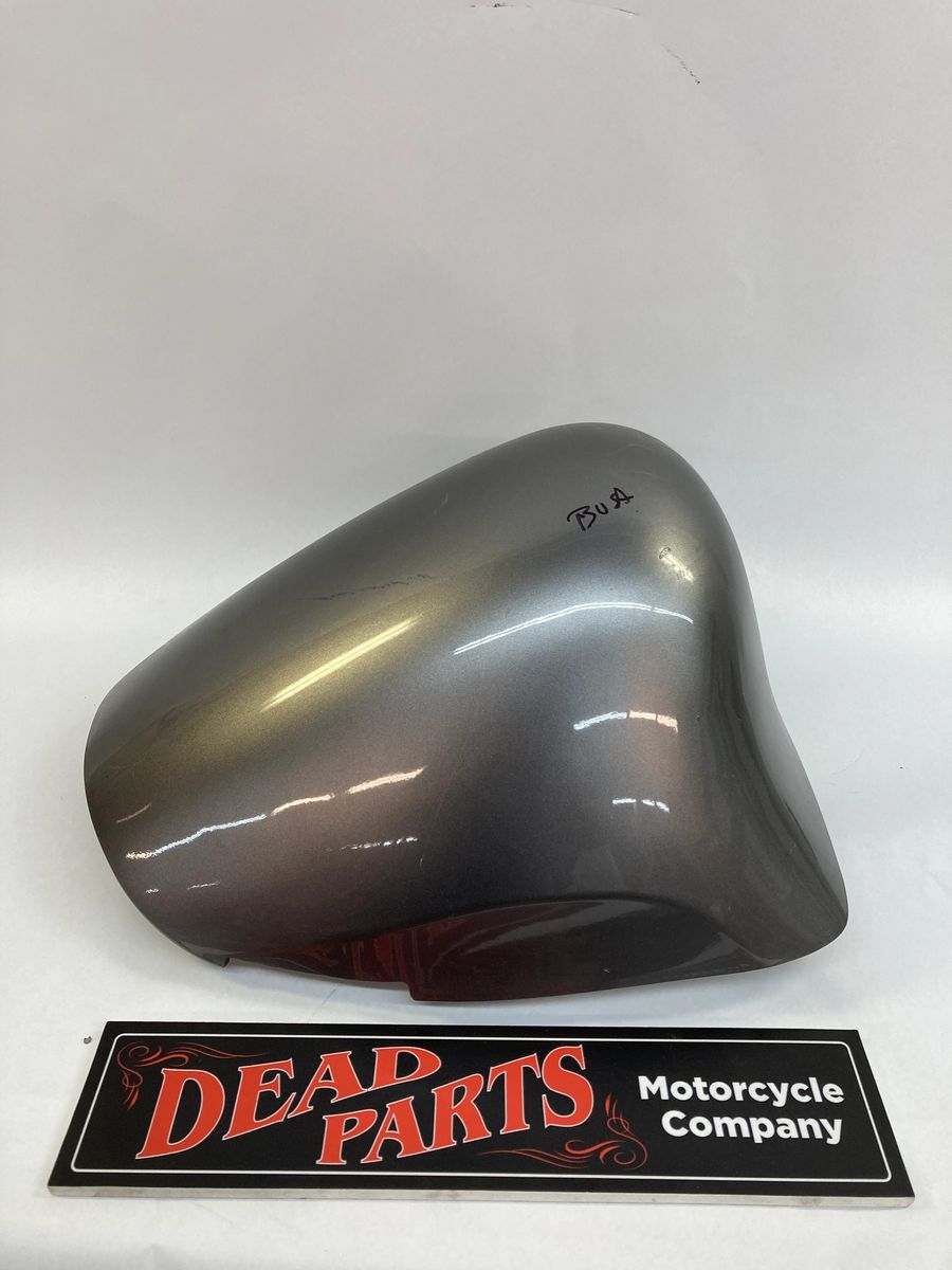 Suzuki Hayabusa gray silver charcoal passenger seat saddle pillion pad ...