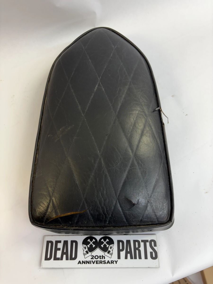 Harley Honda old school Chopper diamond sissybar backrest pad