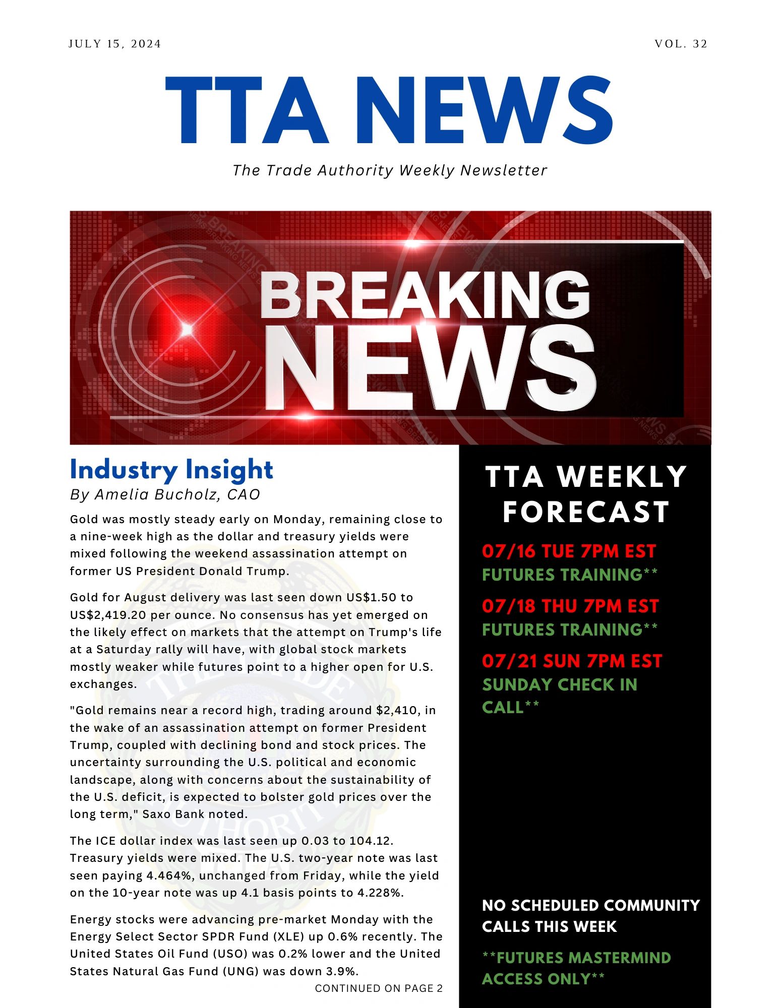 TTA News Vol. 32