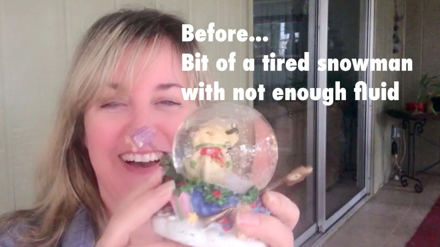 DIY Restoring an old Snow Globe!