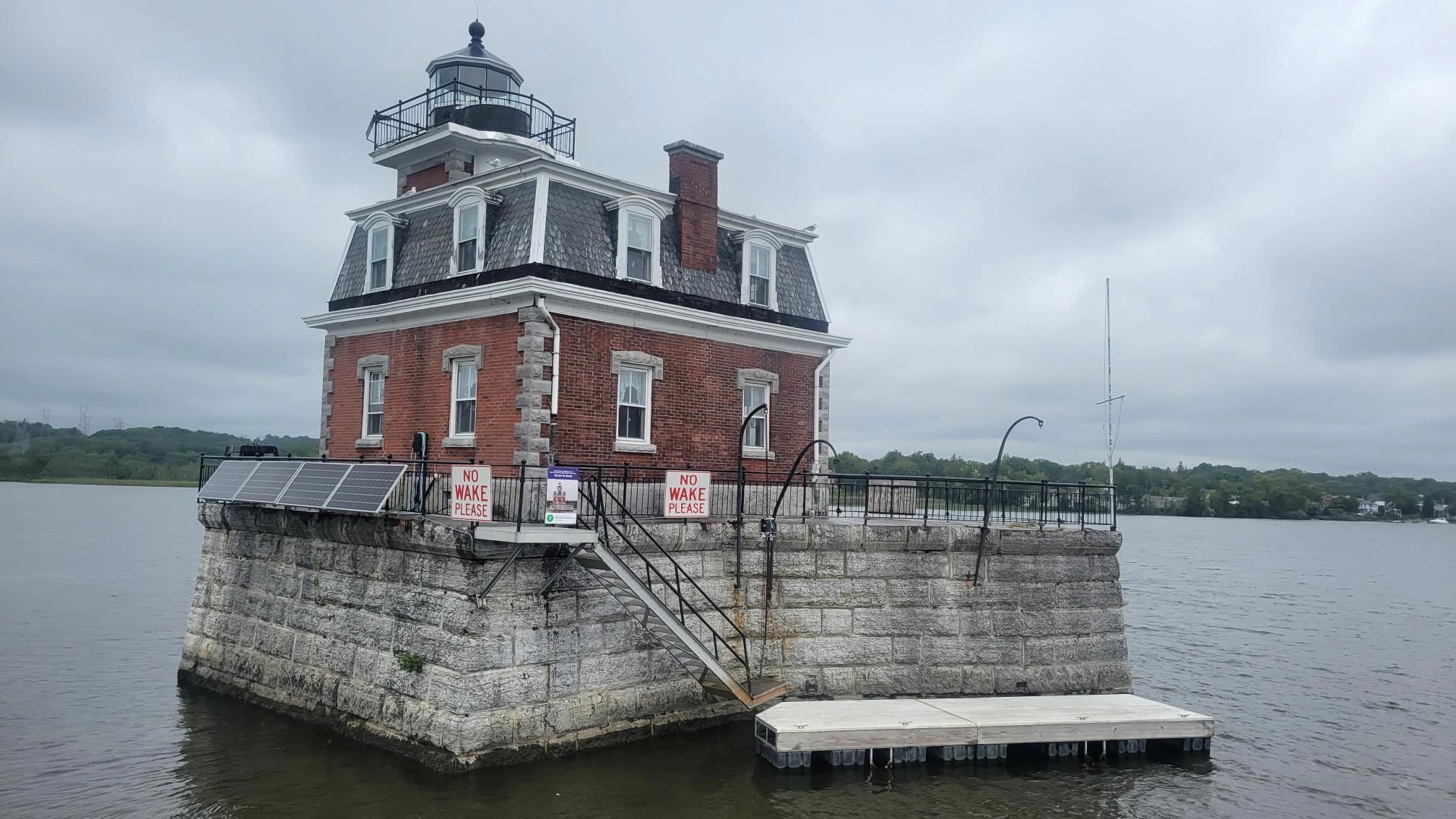 Down the Hudson River line...