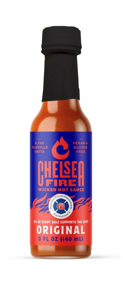 5oz Chelsea Fire Wicked Hot Sauce - Original (8,790 Scoville Units)