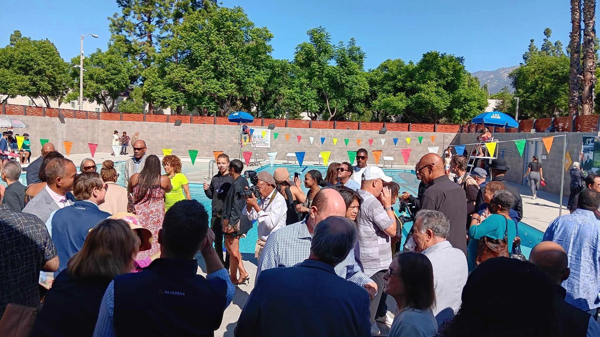 THE JOHN J. KENNEDY POOL OPENS AT ROBINSON PARK IN GRAND FASHION