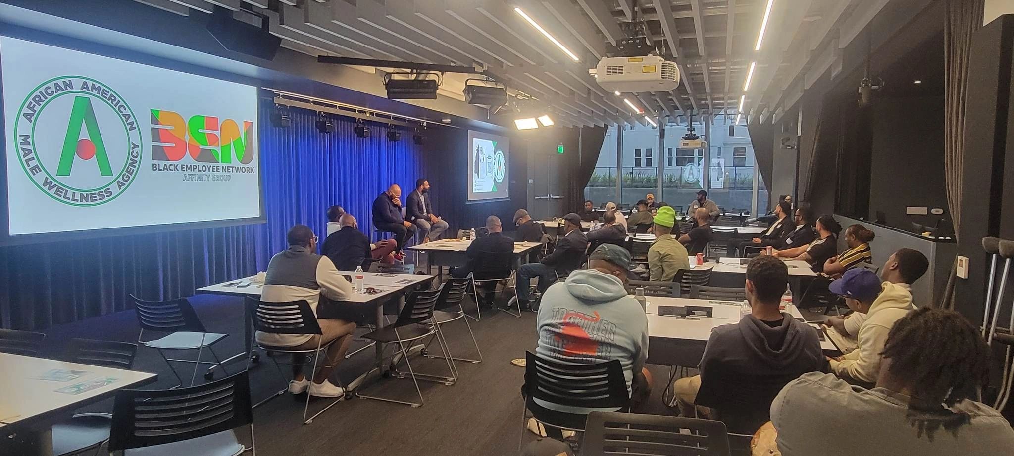 REAL MEN, REAL TALK: A SAFE SPACE FOR BLACK MEN TO COMMUNICATE