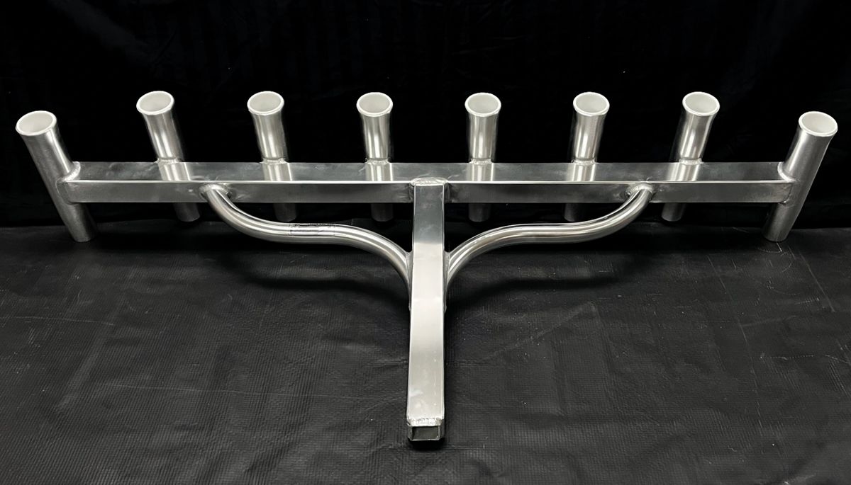 Trailer Hitch 8-Rod Holder