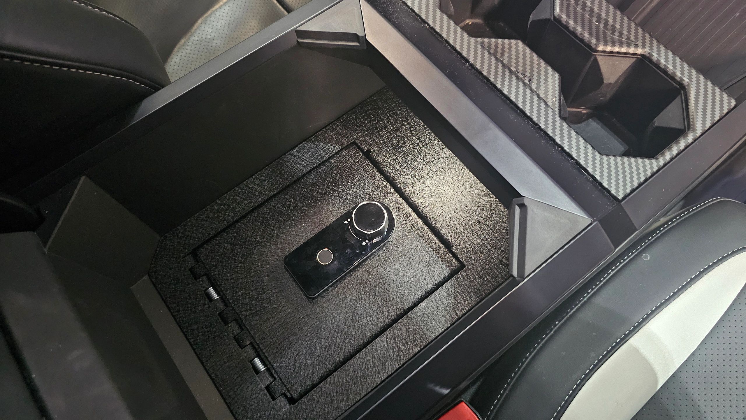 Center Console Lock Box