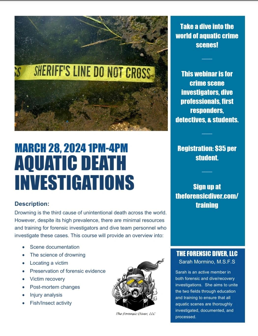 Aquatic Death Investigations