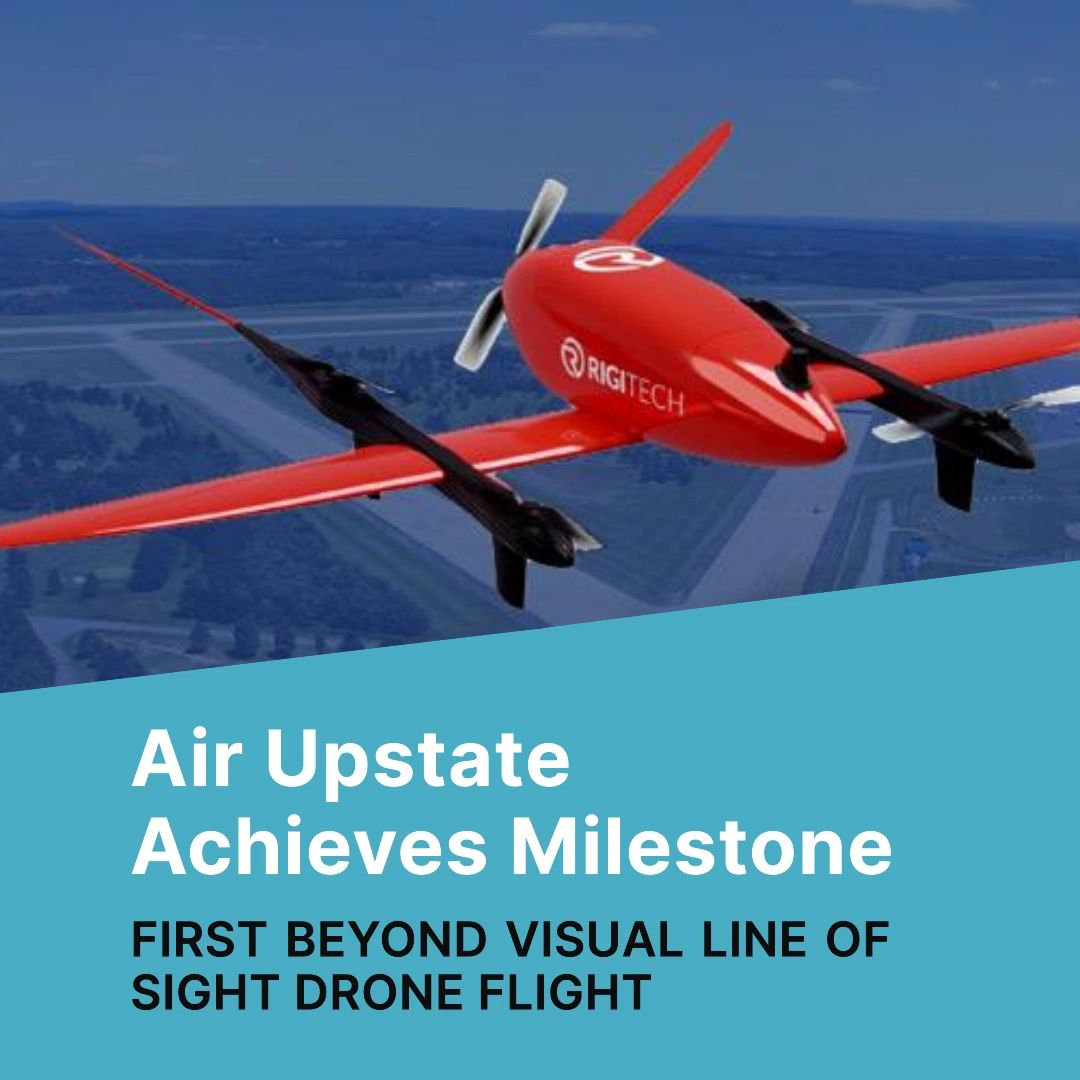 Air Upstate Achieves Milestone with First BVLOS Drone Flight