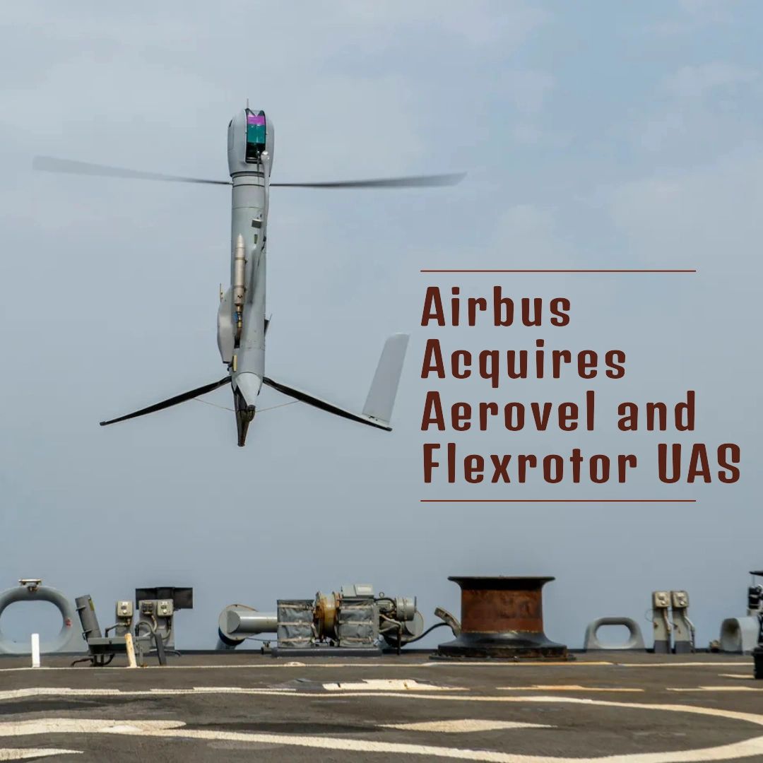 Airbus Completes Acquisition of Aerovel and Flexrotor UAS