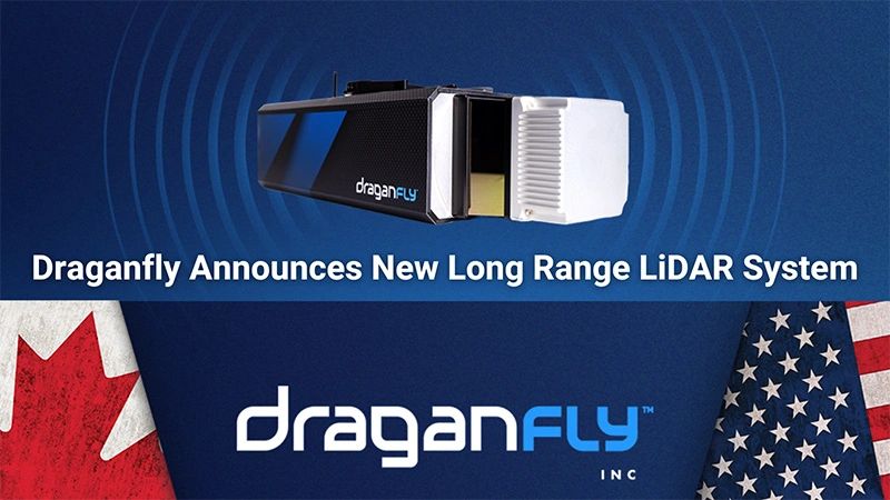Draganfly Announces New Long Range LiDAR System