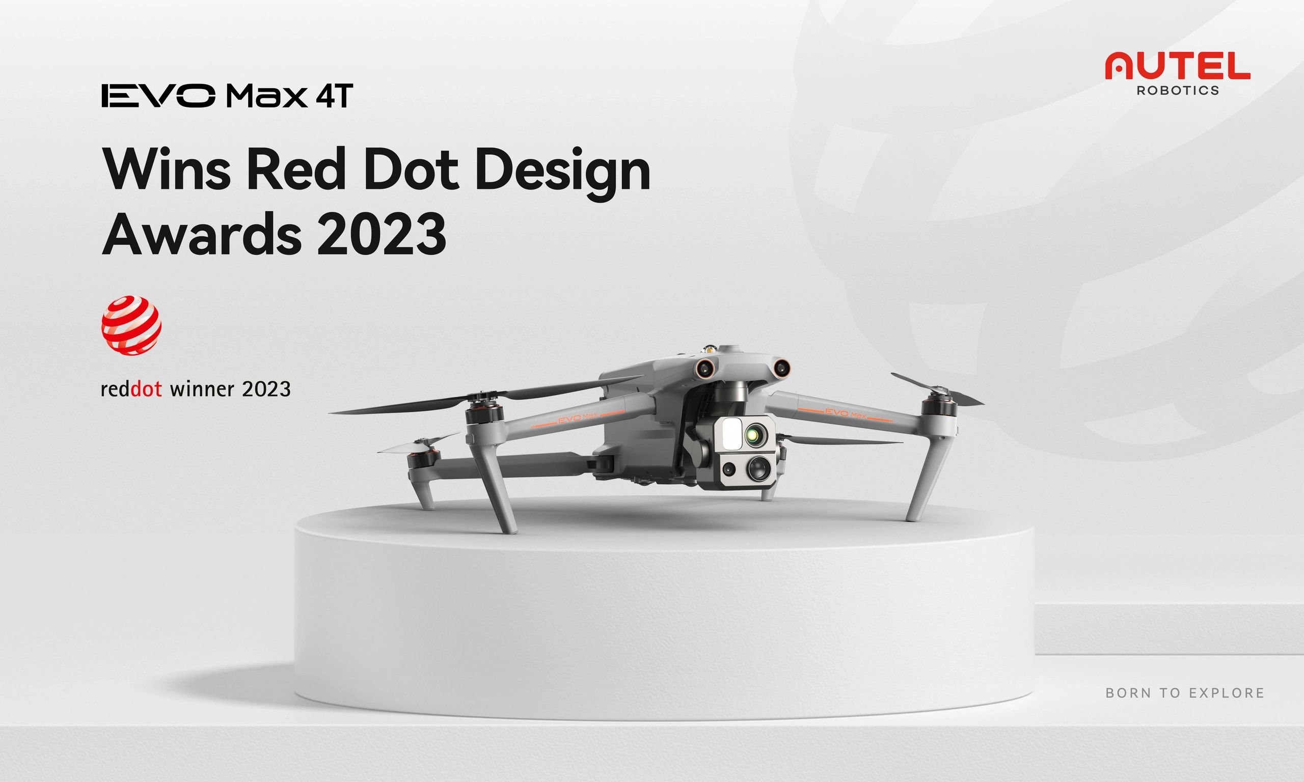 Autel Robotics EVO Max 4T Wins Red Dot Design Awards 2023