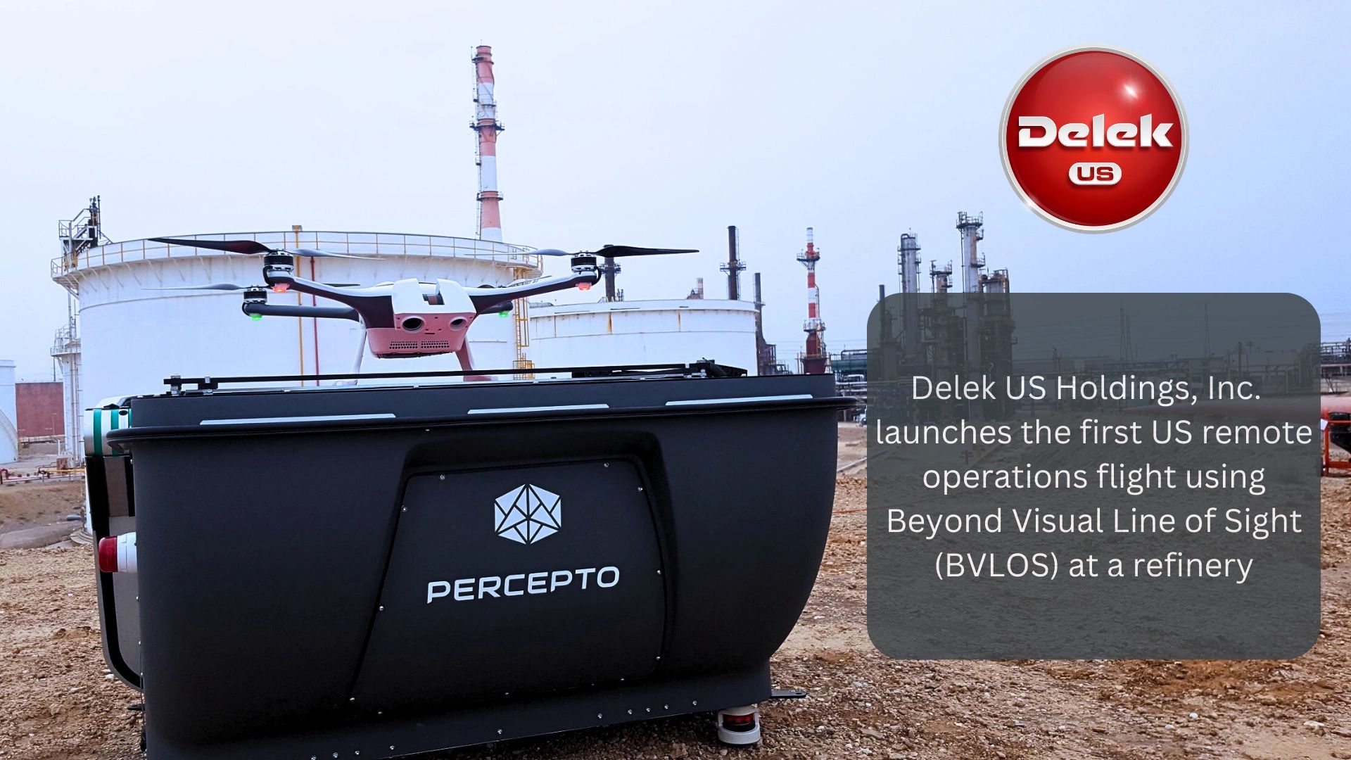 Historic Remote Flight at El Dorado Refinery