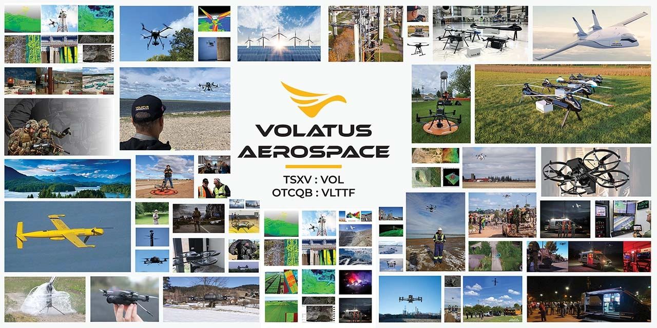 Volatus Aerospace Announces Record 2nd Quarter 2022 Sales