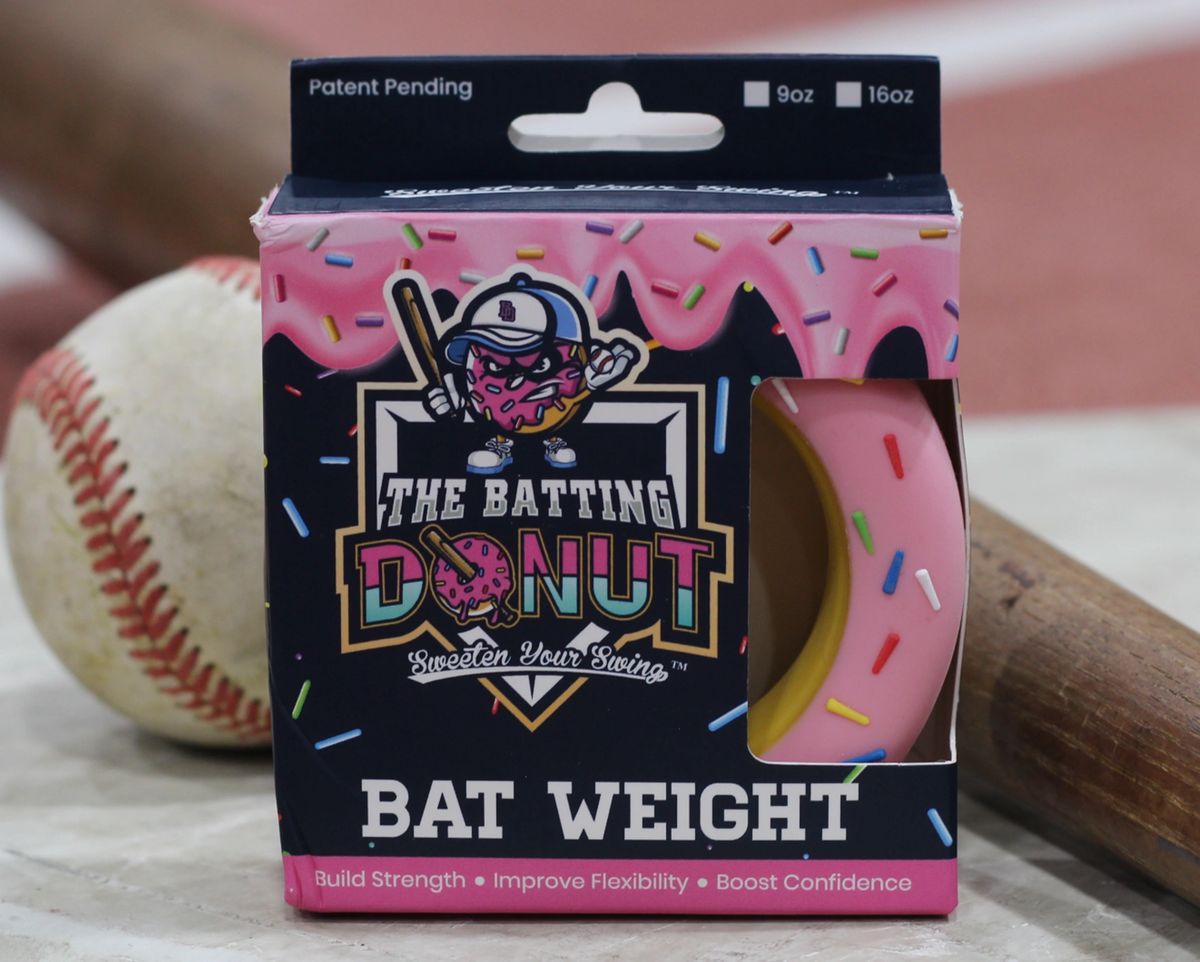 SOLD OUT - BACKORDER AVAILABLE - The Homer (16 oz) - Baseball Bat Weight Donut