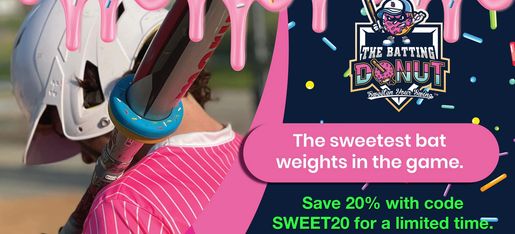 The Batting Donut - Enhance Your Baseball Swing with Premium Bat Weight