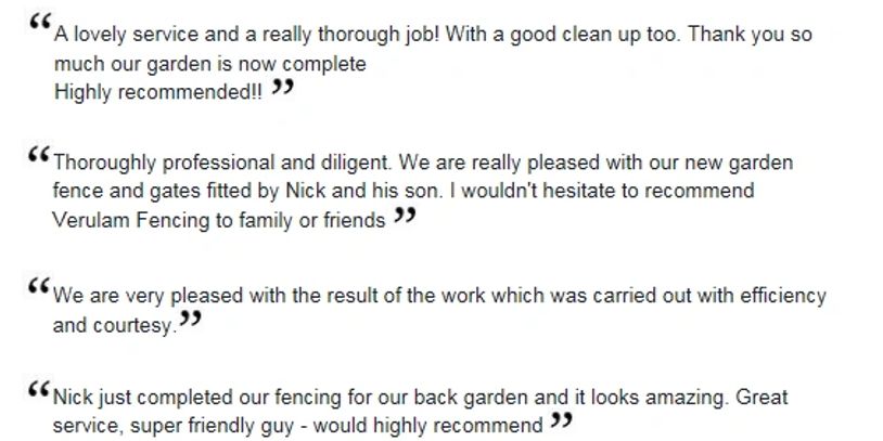 Fencing, Gates, Fence Builder - Verulam Fencing - St Albans, England